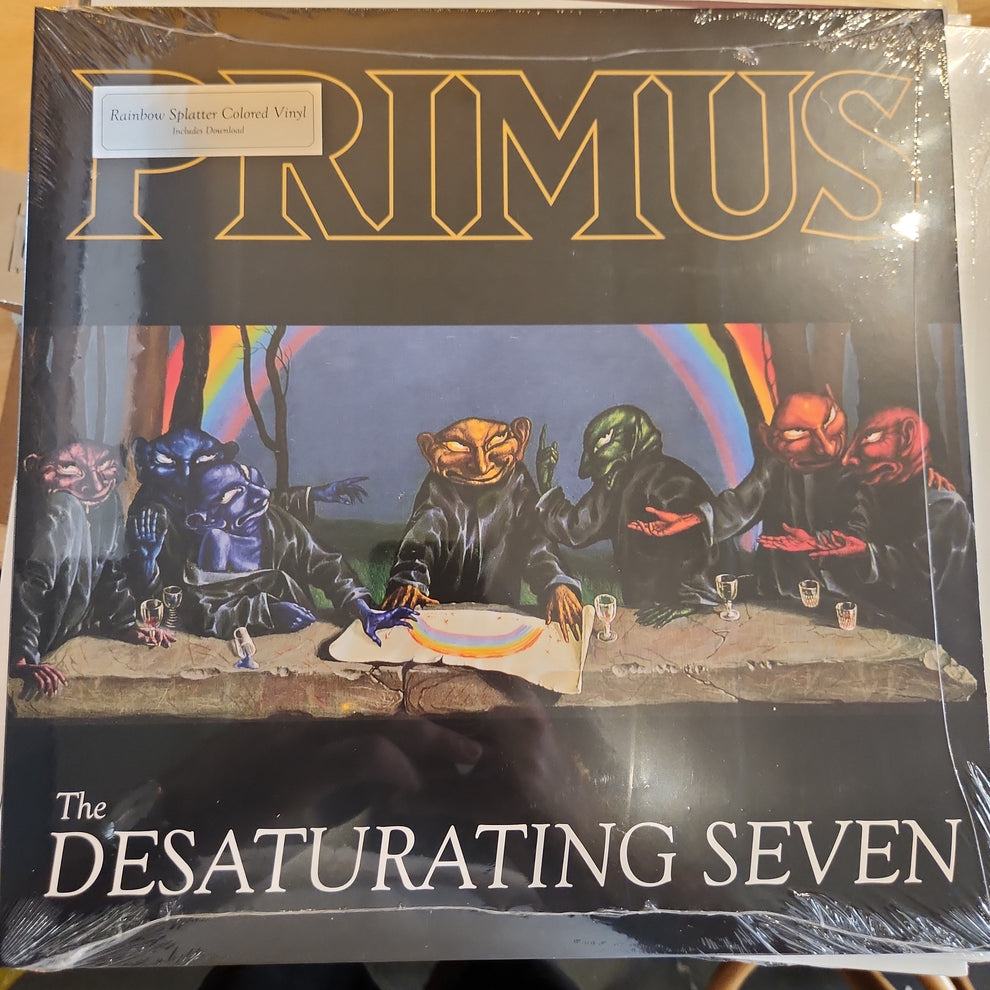 Primus - The Desaturating Seven - Rainbow Splatter Vinyl – Badlandsvinyl